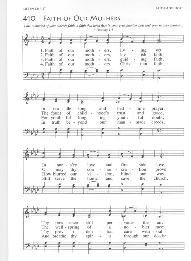 Faith of Our Mothers - Hymnary.org