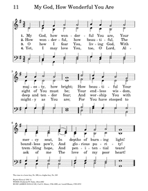My God, How Wonderful Thou Art | Hymnary.org