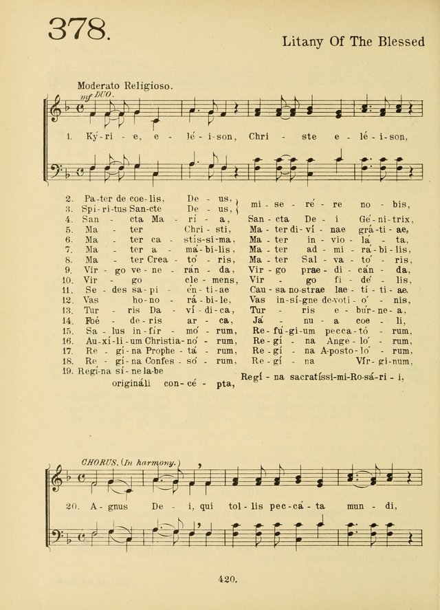 American Catholic Hymnal: an extensive collection of hymns, Latin ...