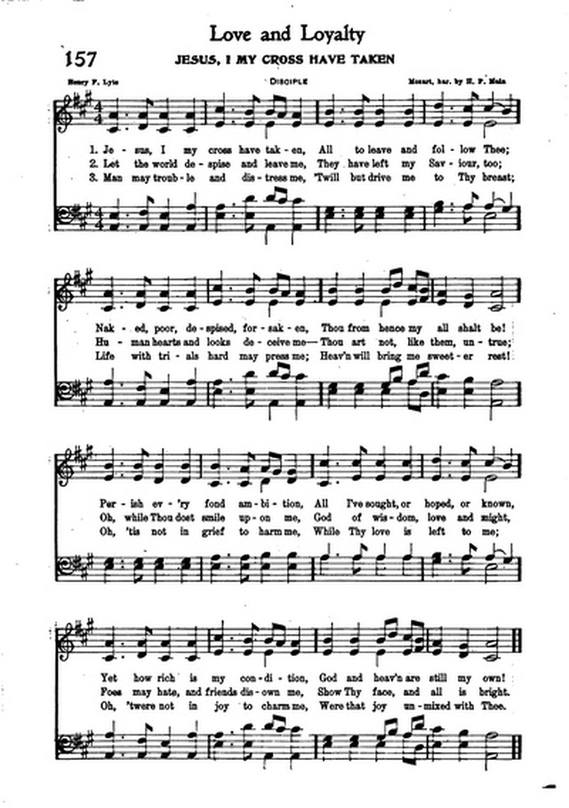 Association Hymn Book For Use In Meetings For Men 157 Jesus I My