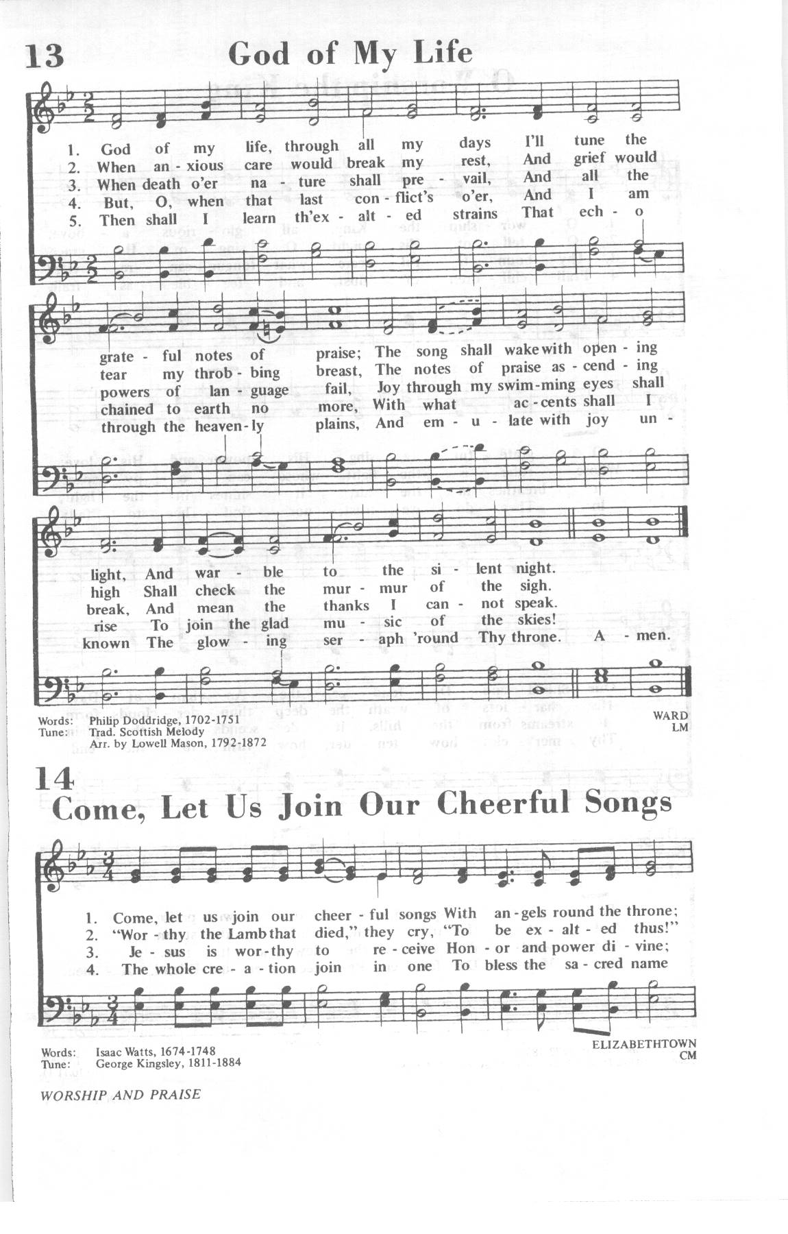 African Methodist Episcopal Church Hymnal page 14 | Hymnary.org