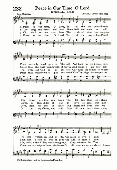 Peace in Our Time, O Lord | Hymnary.org