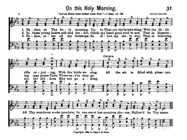On this holy morning | Hymnary.org