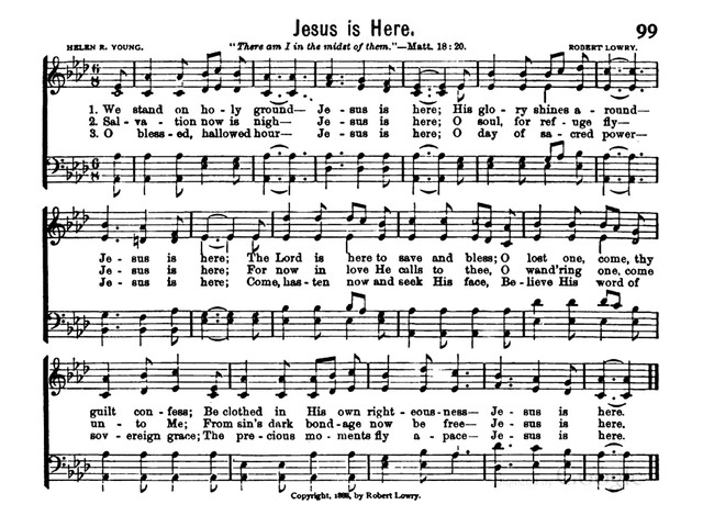 [We stand on holy ground] | Hymnary.org
