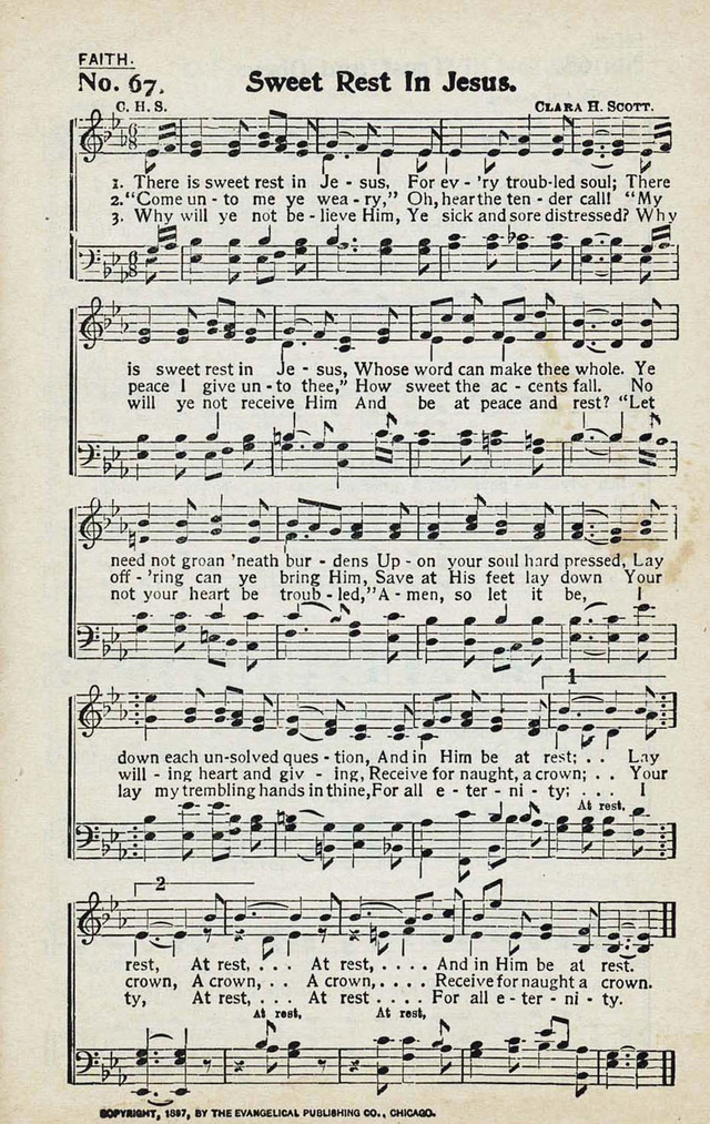 Sweet rest in Jesus | Hymnary.org