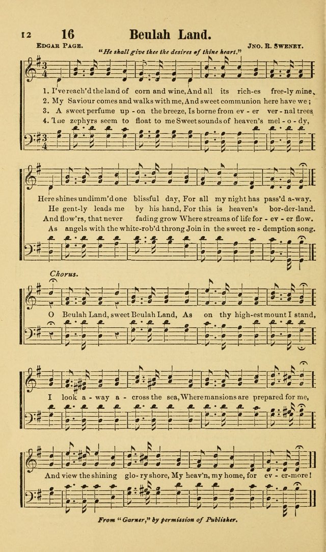 Beulah Songs: a choice collection of popular hymns and music, new and ...