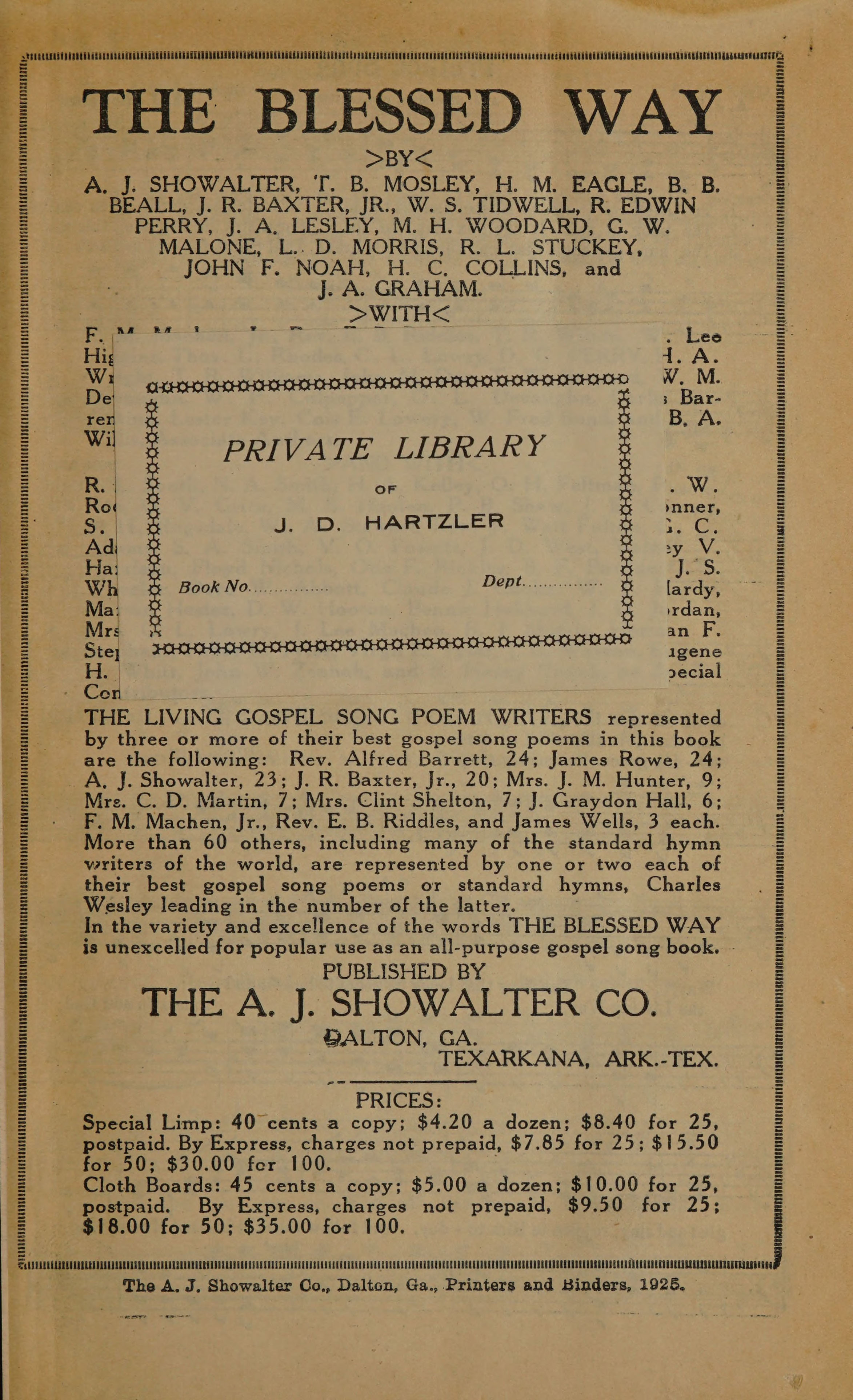 The Blessed Way page 2 | Hymnary.org