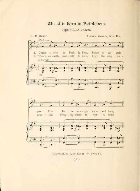 Christ Is Born in Bethlehem | Hymnary.org