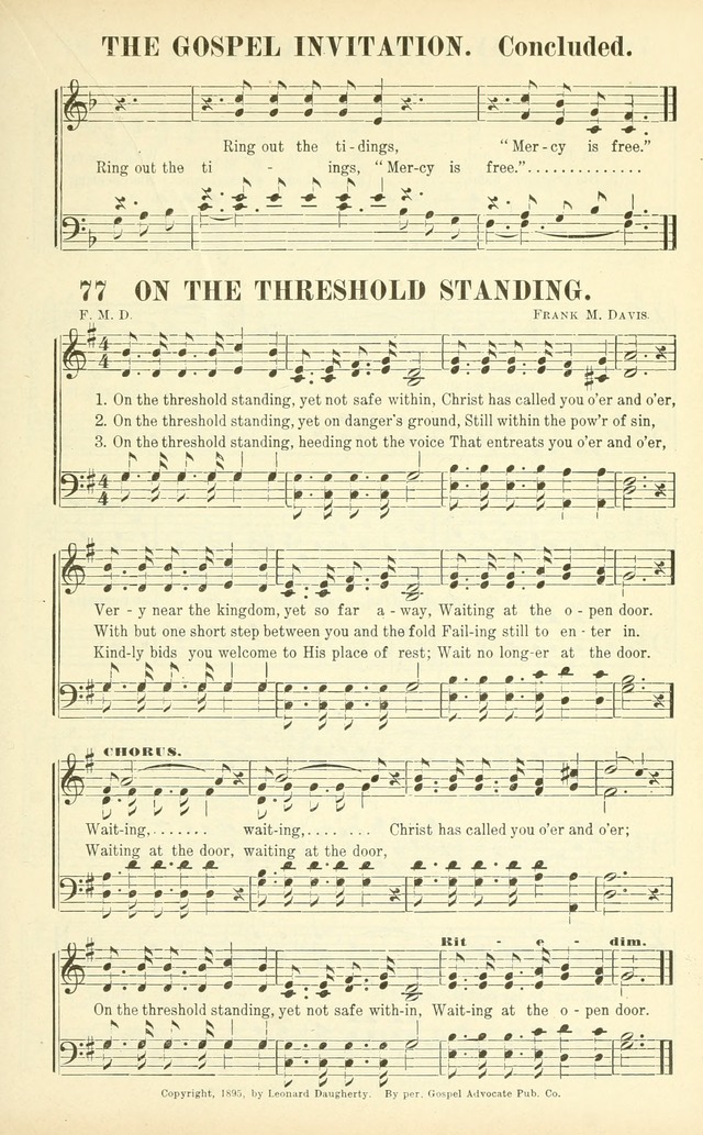 On the Threshold Standing | Hymnary.org