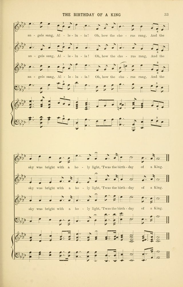 Christmas Carols and Hymns: for school and choir page 33 | Hymnary.org