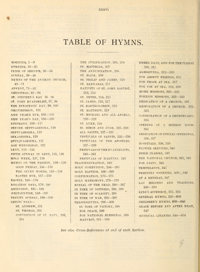 Church Hymns: with tunes (New ed.) page xl | Hymnary.org