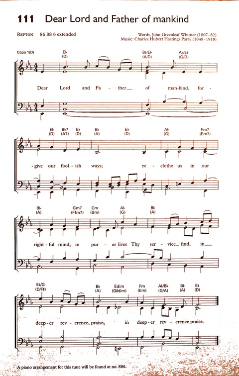 Complete Mission Praise 111. Dear Lord and Father of mankind | Hymnary.org