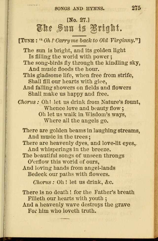 The sun is bright and its golden light | Hymnary.org