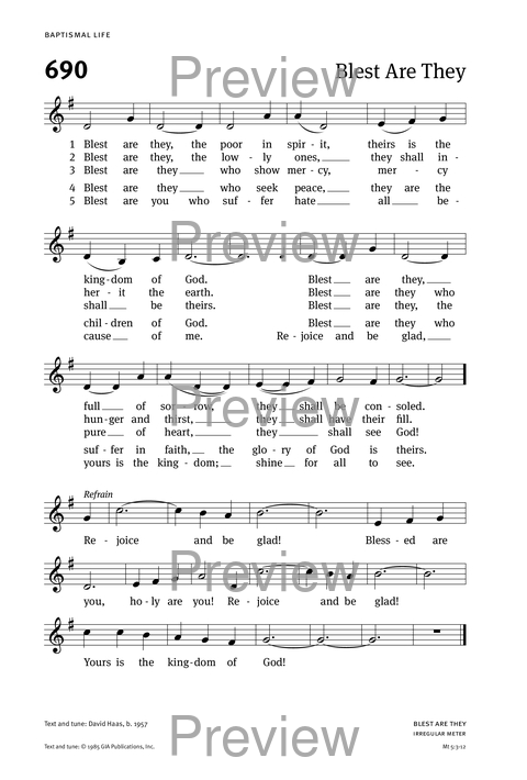 Blest Are They | Hymnary.org