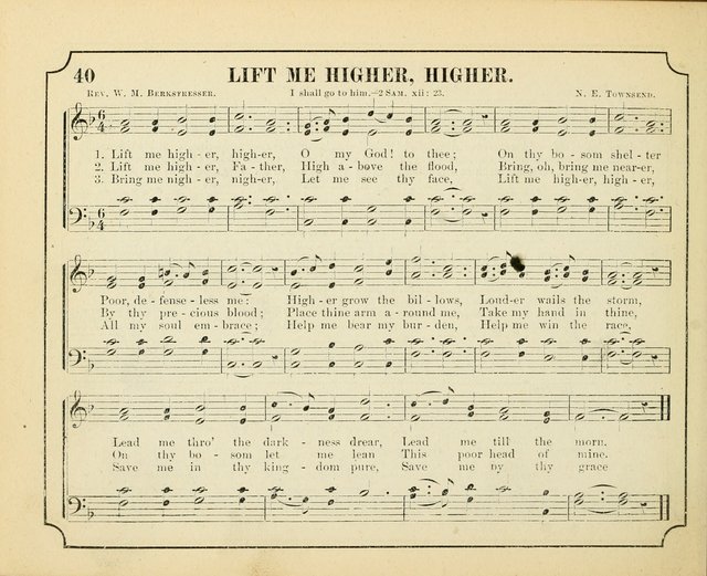 Lift me higher, higher | Hymnary.org
