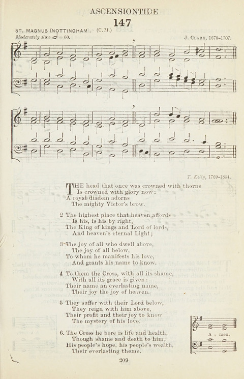 The English Hymnal: with tunes page 209 | Hymnary.org