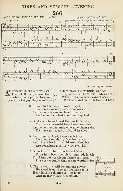 The English Hymnal: with Tunes page 385 | Hymnary.org