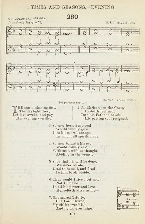 The English Hymnal: with Tunes page 401 | Hymnary.org