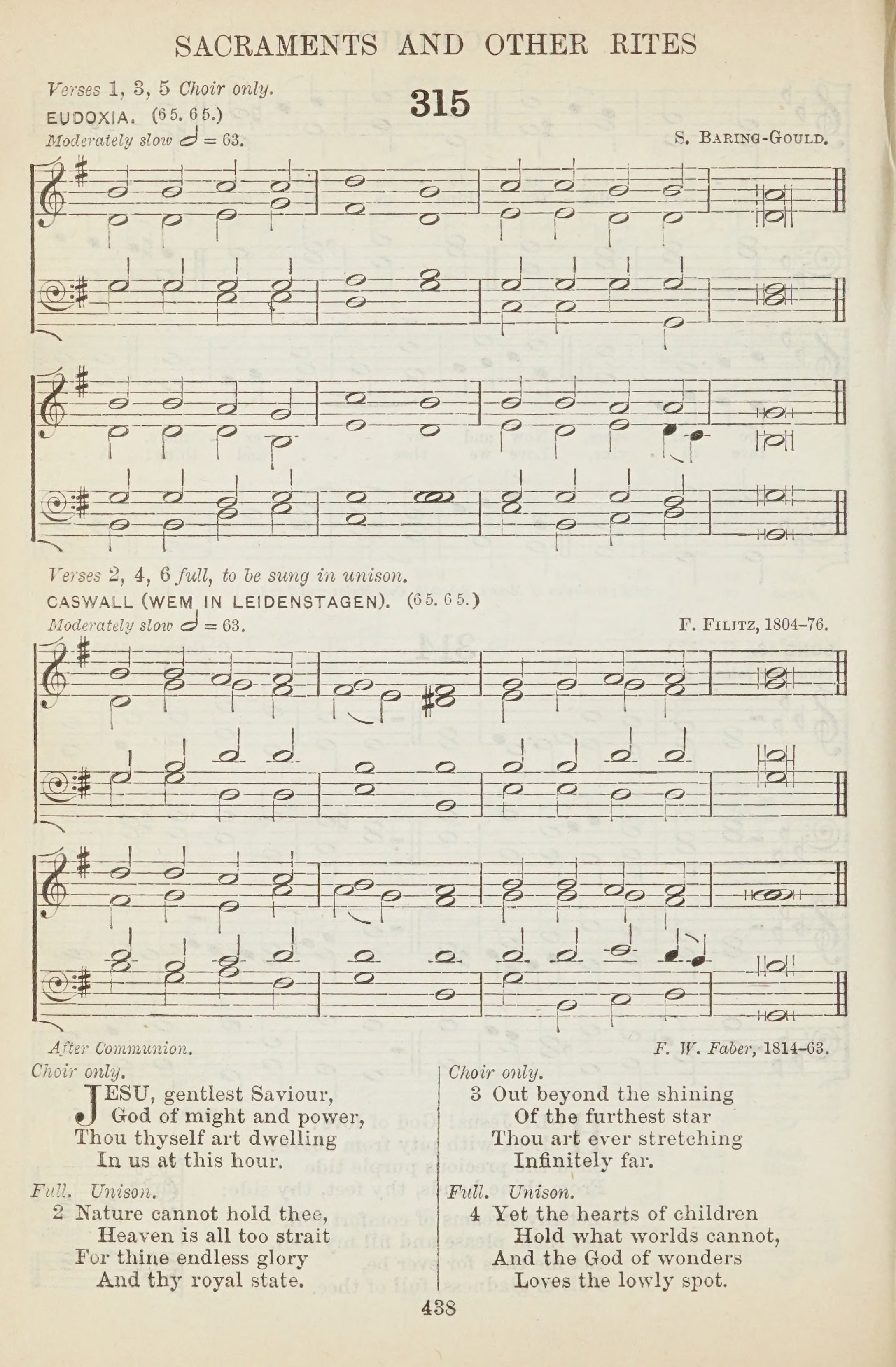 The English Hymnal: with Tunes page 438 | Hymnary.org