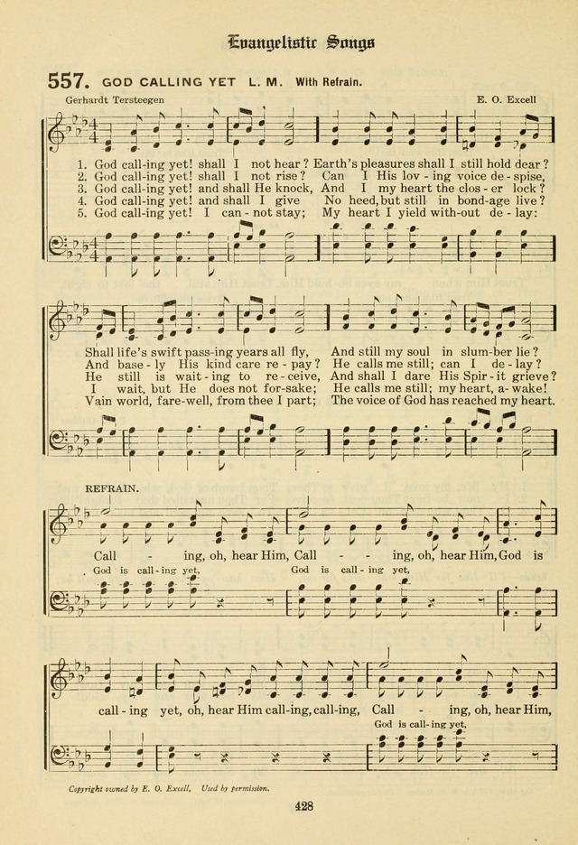 The Evangelical Hymnal 557. God calling yet, shall I not hear | Hymnary.org