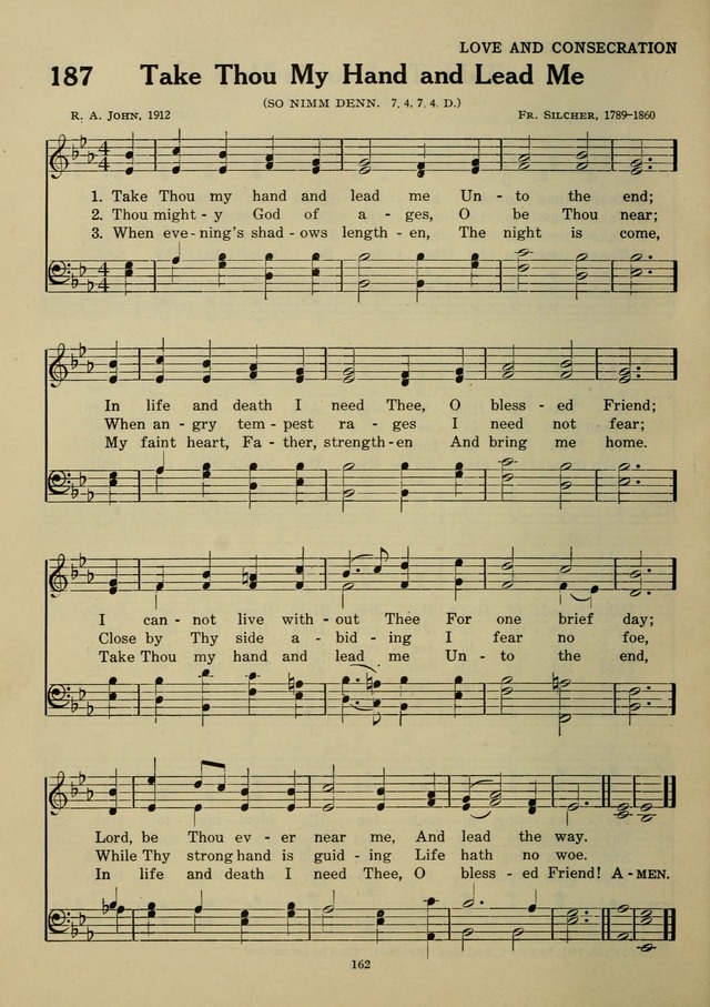 Take thou my hand and lead me unto the end | Hymnary.org