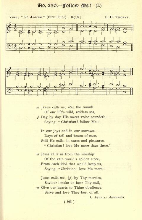 The Fellowship Hymn Book 230. Jesus calls us; o'er the tumult | Hymnary.org