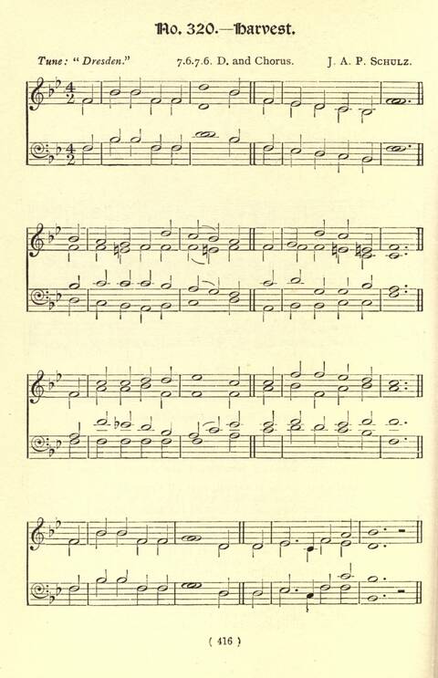 The Fellowship Hymn Book 320. We plough the fields, and scatter ...