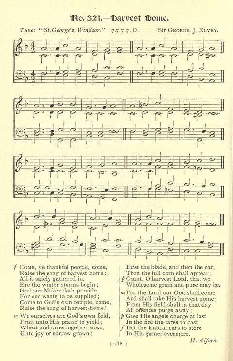 The Fellowship Hymn Book 321. Come, ye thankful people, come | Hymnary.org