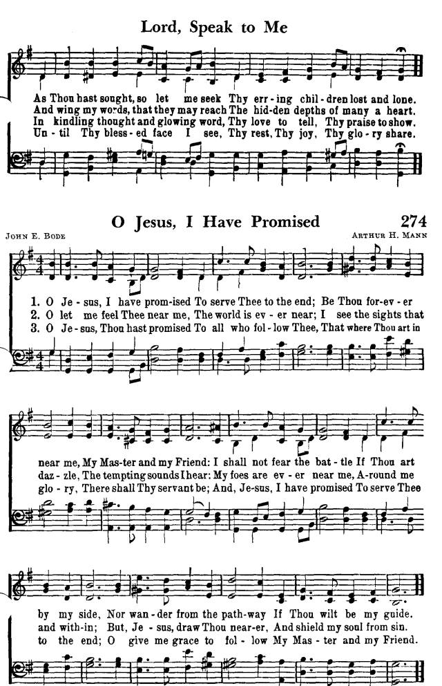 Favorite Hymns of Praise 275. More about Jesus would I know | Hymnary.org