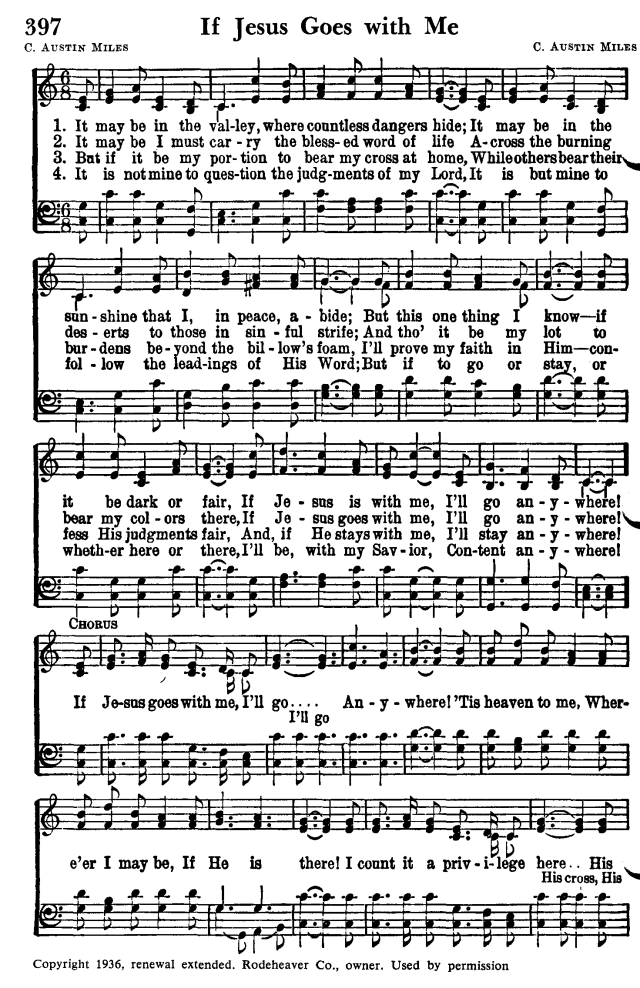 Favorite Hymns Of Praise 398 How I Praise Thee Precious Savior