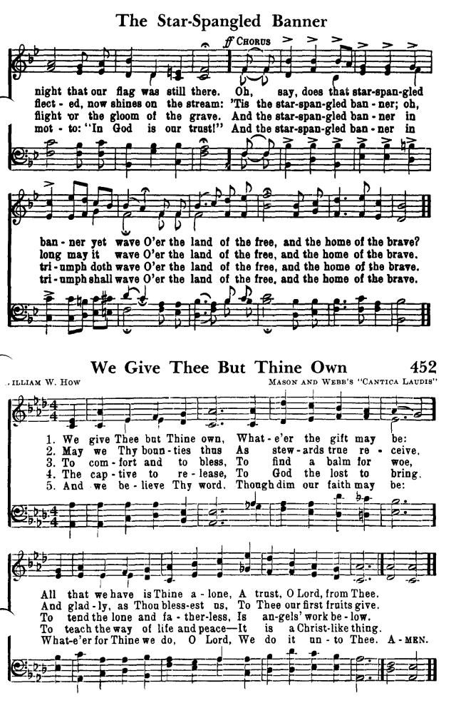 Favorite Hymns of Praise 453. Mine eyes have seen the glory of the ...