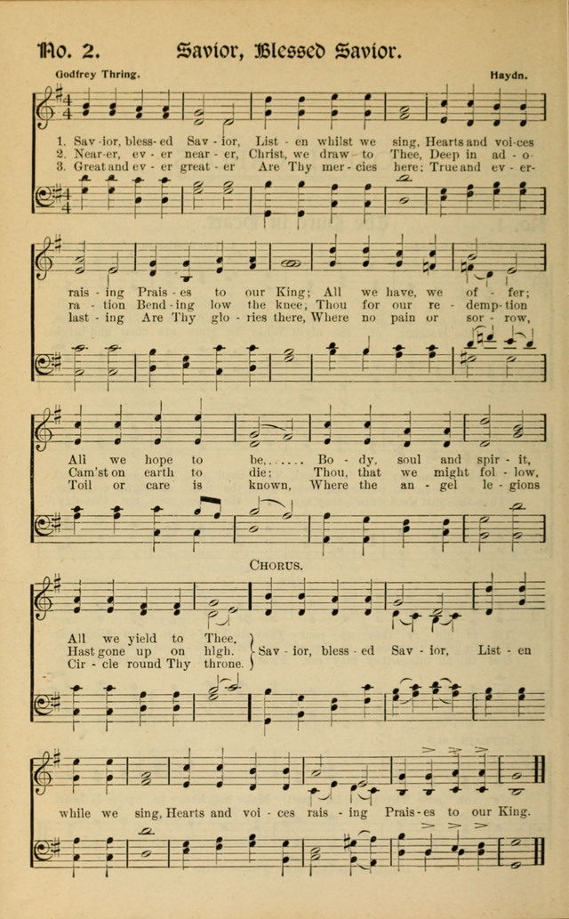 Gospel Carols 2. Savior, blessed Savior | Hymnary.org