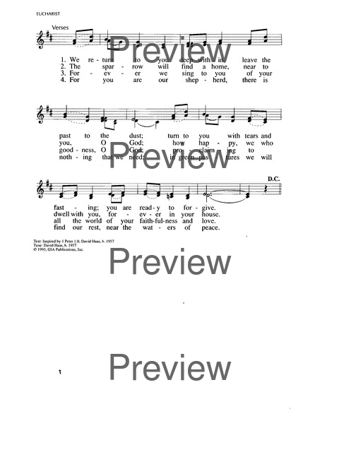 The Song of the Supper | Hymnary.org