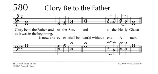 GLORIA PATRI (Scottish) | Hymnary.org