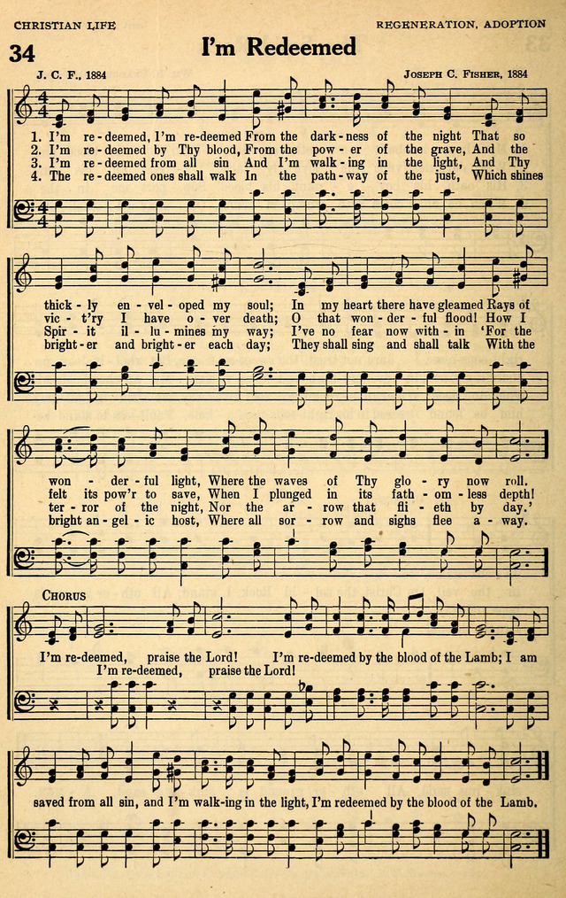I'm Redeemed | Hymnary.org