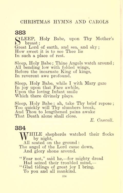 The Golden Hymn Book 384. While shepherds watched their flocks by night ...