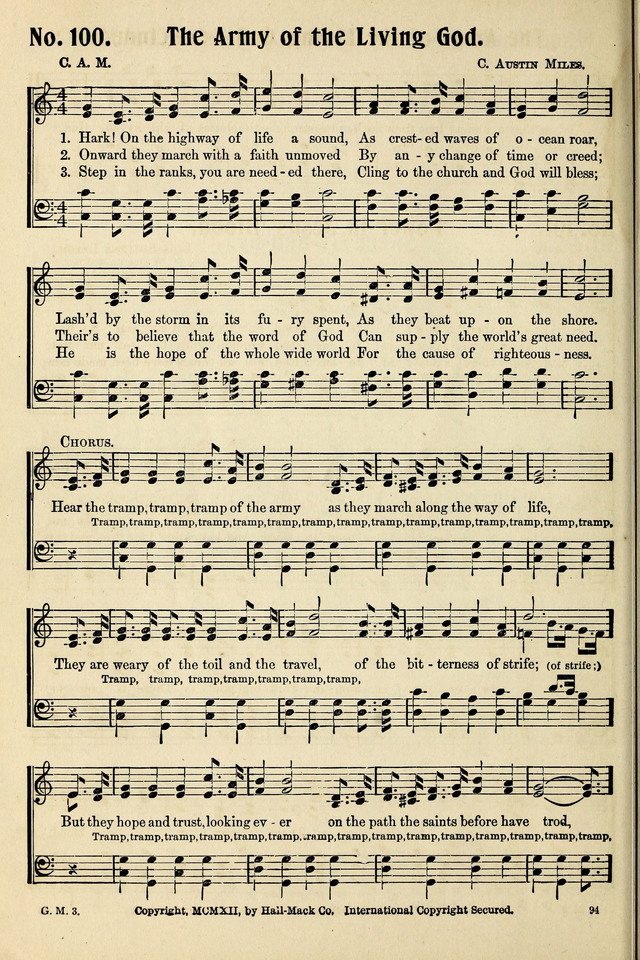 The Gospel Message No. 3 page 92 | Hymnary.org