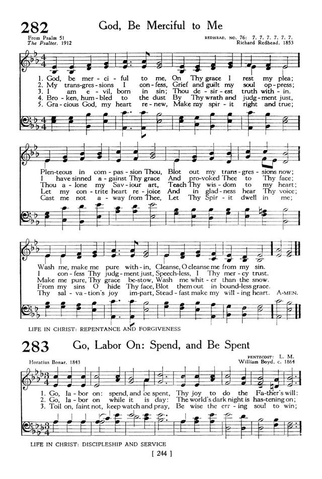 The Hymnbook page 244 | Hymnary.org
