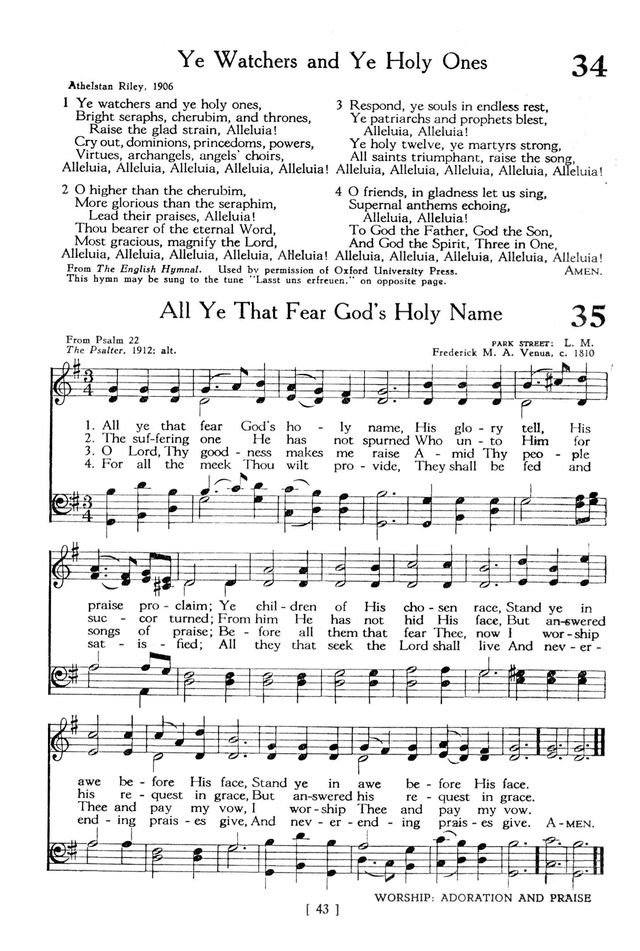 The Hymnbook page 43 | Hymnary.org