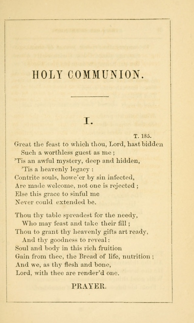 Hymns Arranged for the Communion Service of the Church of the United ...
