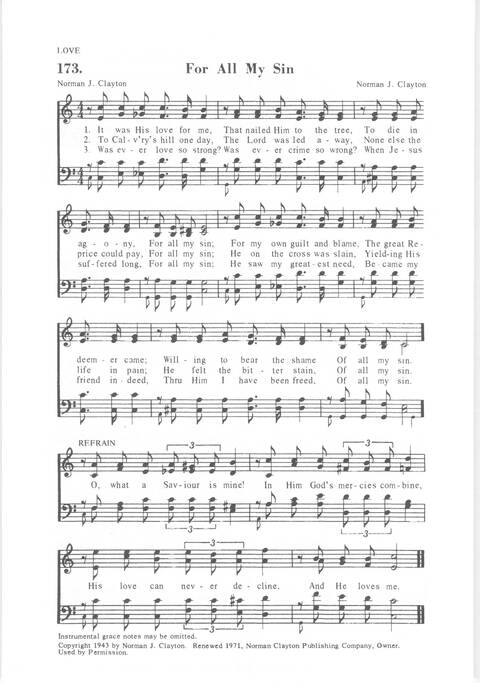 For All My Sin | Hymnary.org