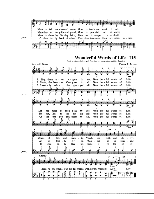 Hymns of Faith 115. Sing them over again to me | Hymnary.org