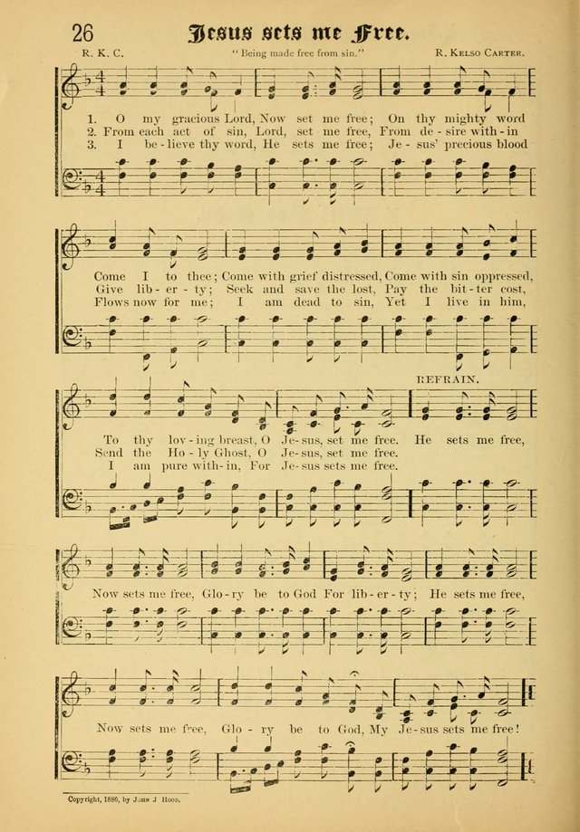 Jesus sets me free | Hymnary.org