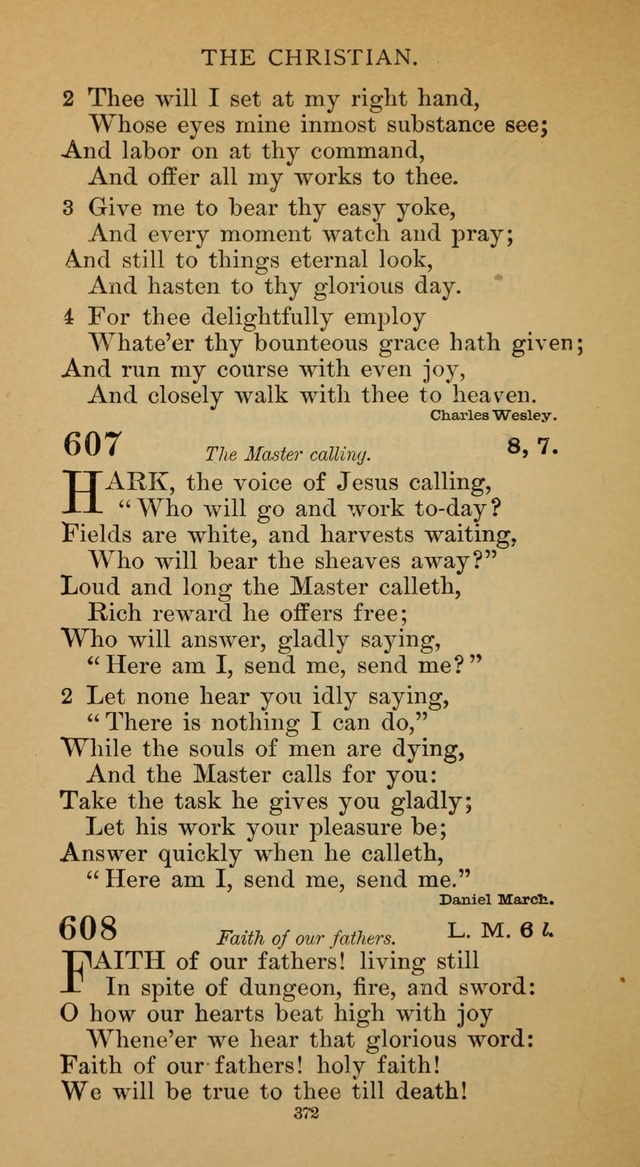 Hymnal Of The Methodist Episcopal Church 606 Forth In Thy Name O Lord