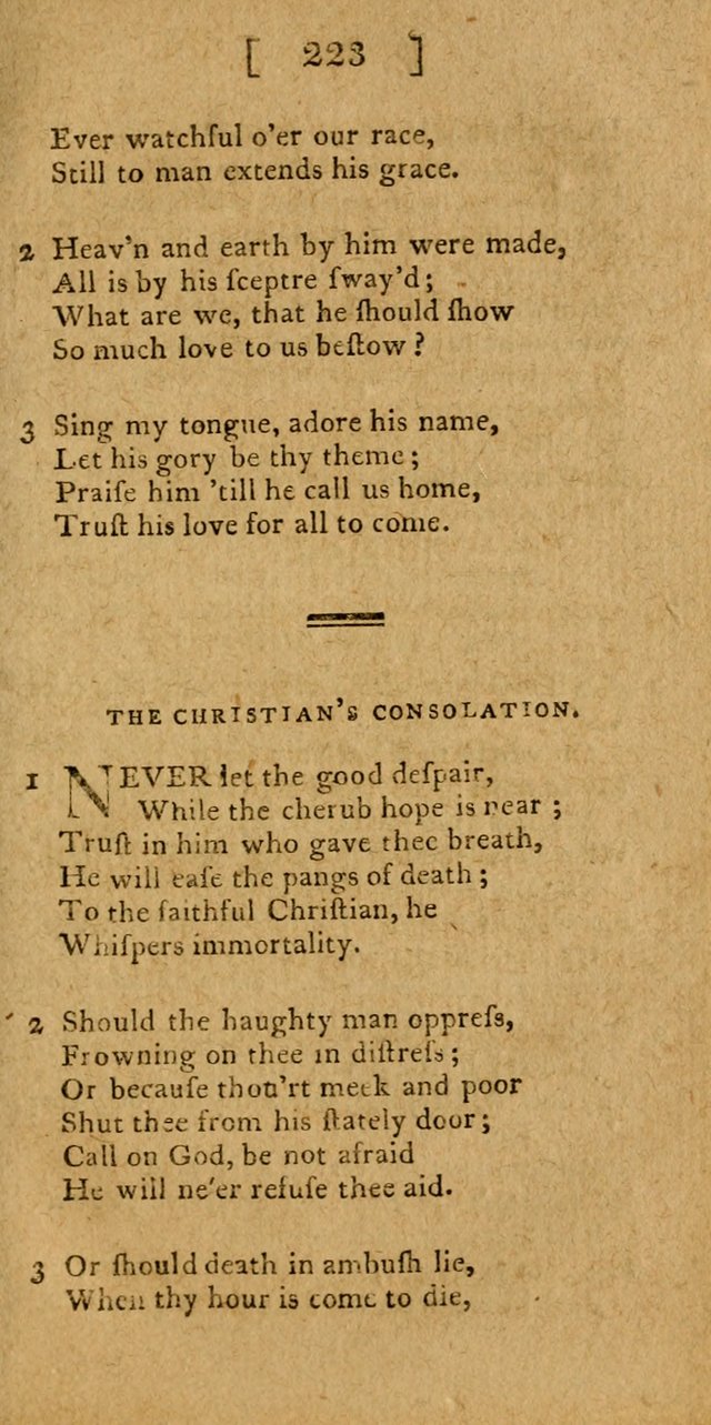 The Christian's Consolation | Hymnary.org