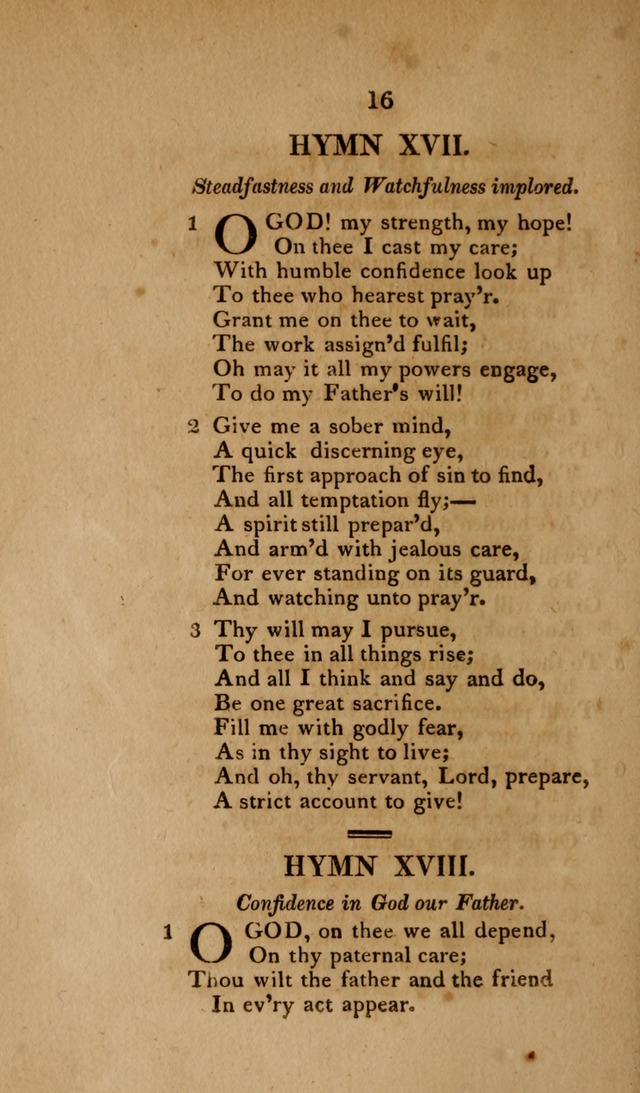 Hymns for the Use of Children page 16 | Hymnary.org
