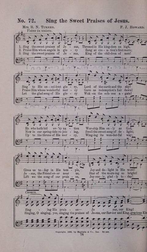 Sing the Sweet Praises of Jesus | Hymnary.org