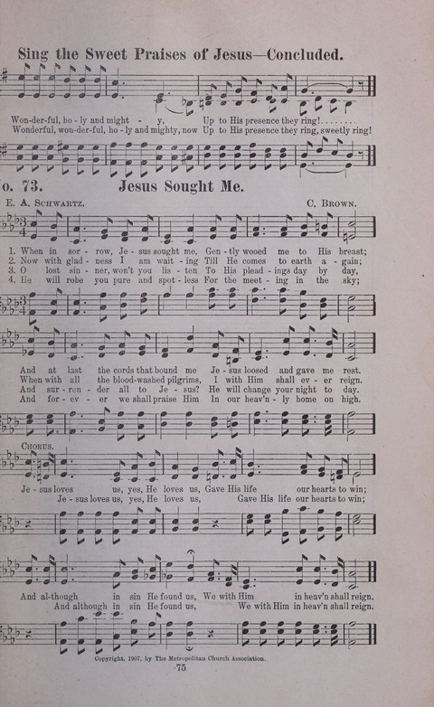 Jesus Sought Me | Hymnary.org