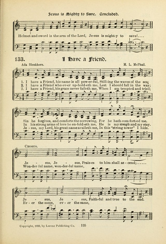 I Have a Friend | Hymnary.org