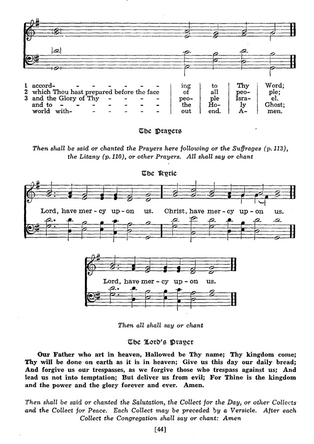 The Lutheran Hymnal page 44 | Hymnary.org